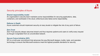 Securing Red Hat workloads on Azure - Summary Presentation | PPT