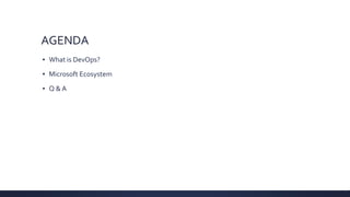 Microsoft Azure Cloud and DevOps | PPTX | Cloud Computing | Internet