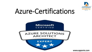 Azure certifications | PPT