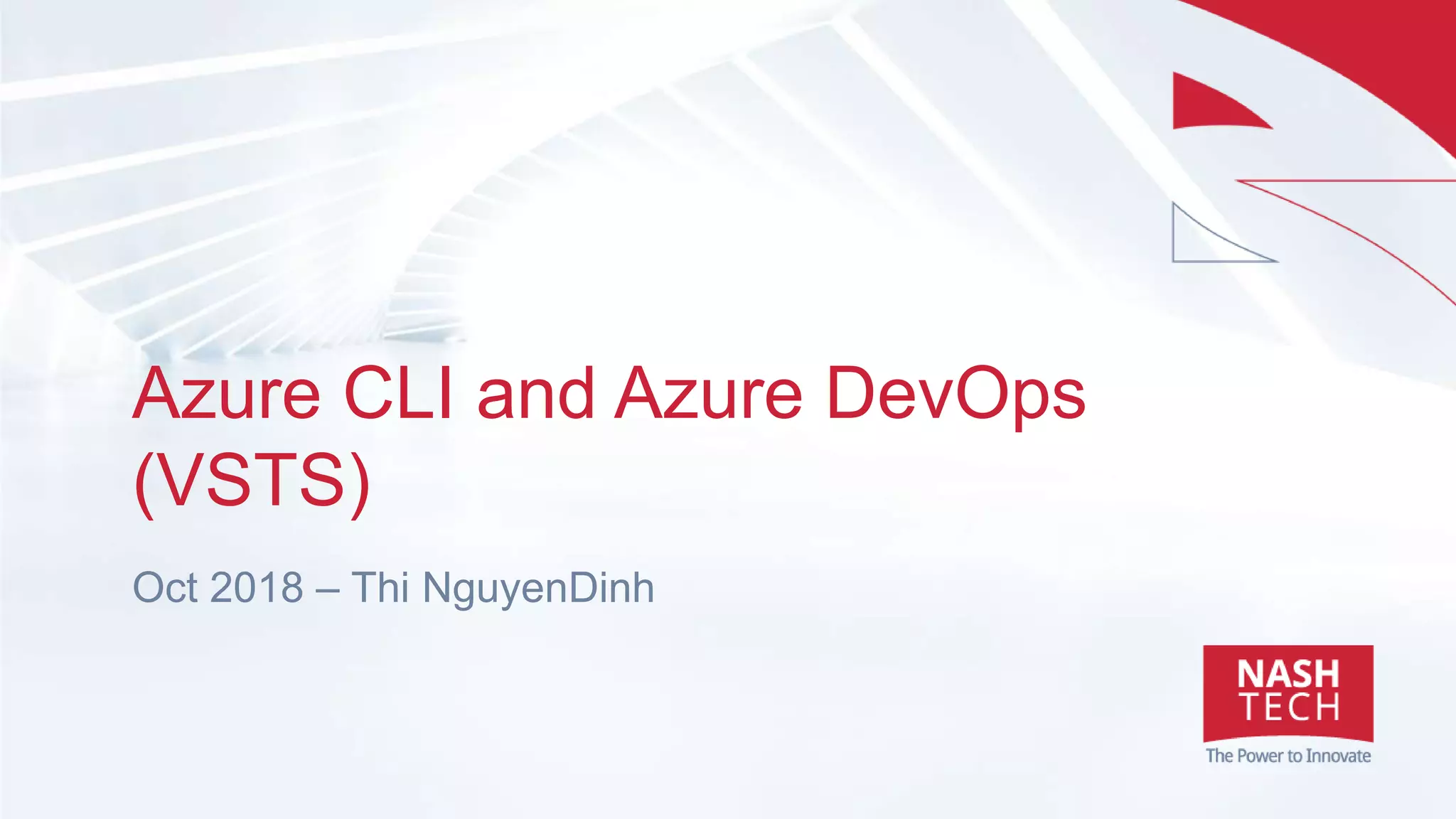 Azure cli-azure devops | PPTX