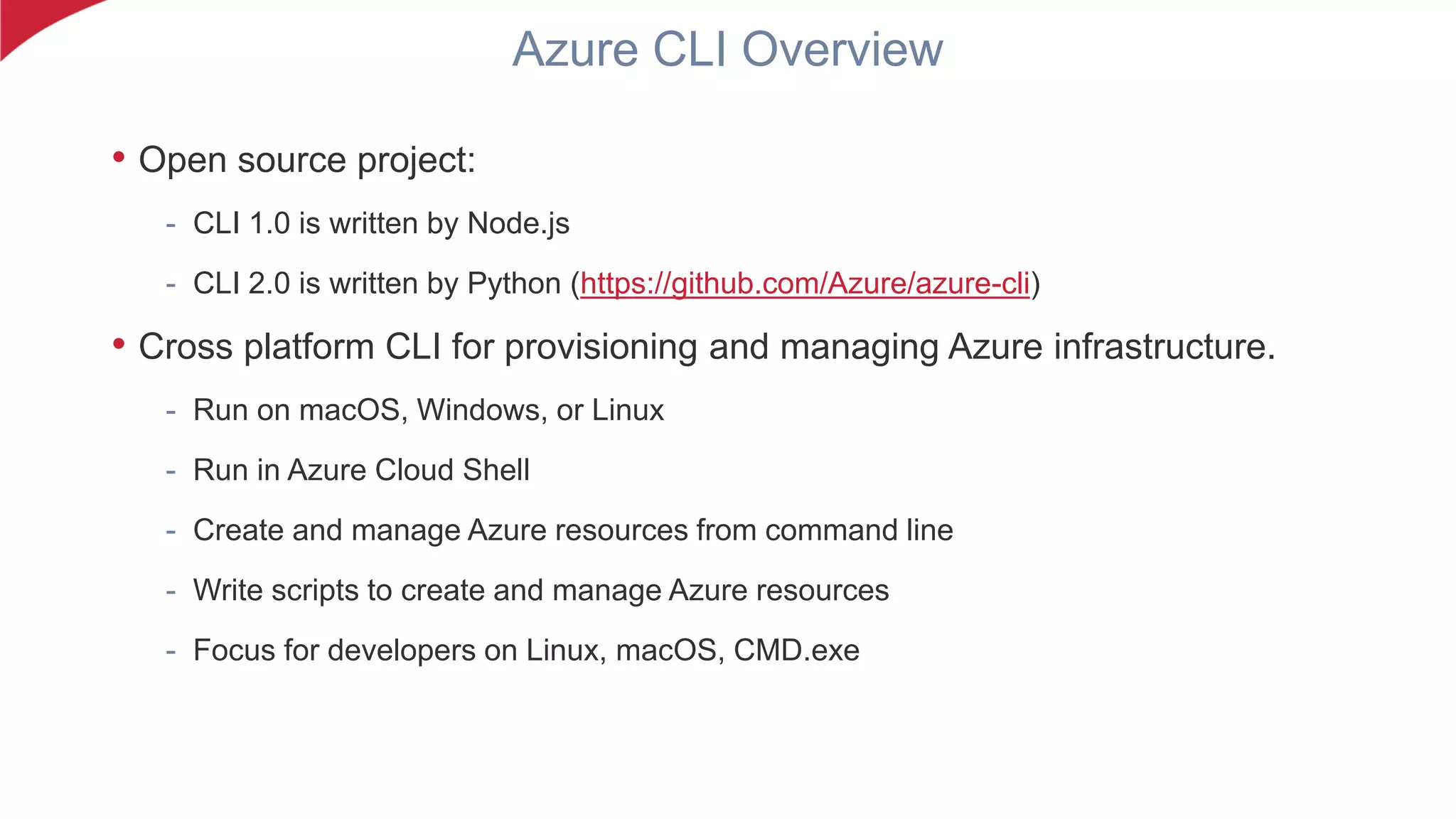 Azure cli-azure devops | PPTX