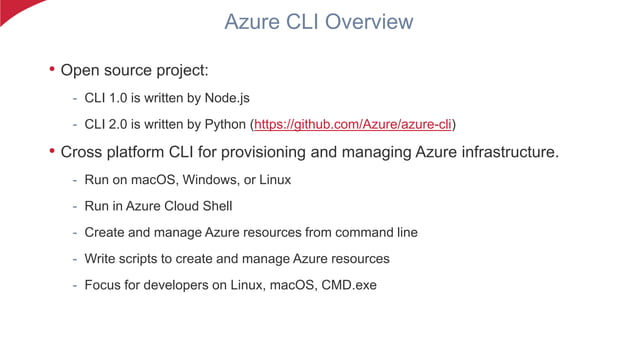 Azure cli-azure devops | PPTX | Cloud Computing | Internet