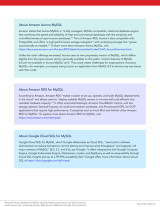 Microsoft Azure Database for MySQL delivered better performance and ...