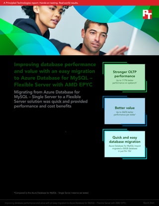 Improving database performance and value with an easy migration to Azure Database for MySQL ...