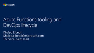 Azure functions | PPT