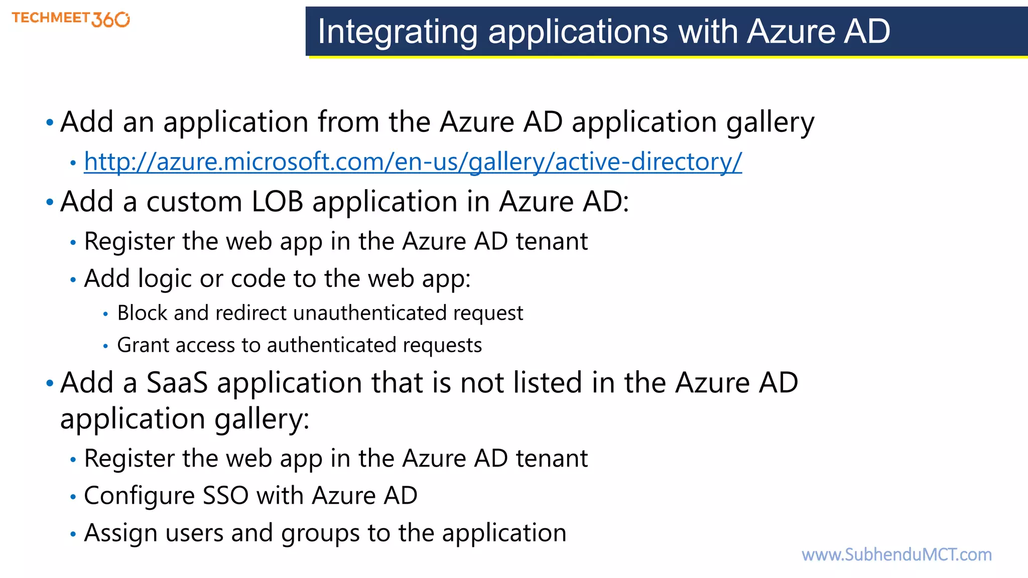 Azure - Identity as a service | PPTX