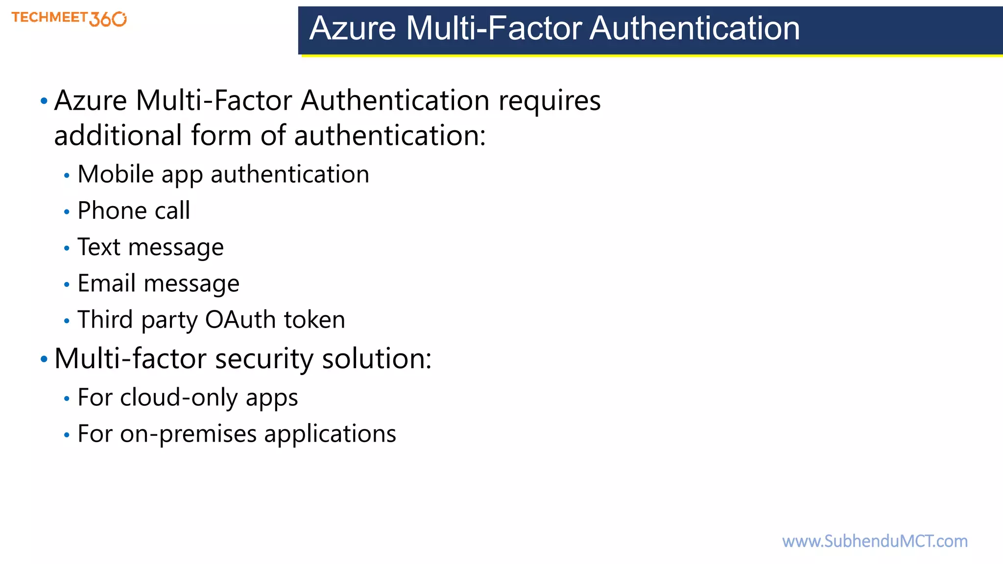 Azure - Identity as a service | PPTX