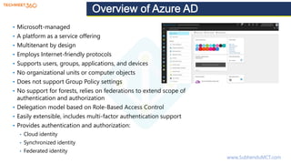 Azure - Identity as a service | PPTX