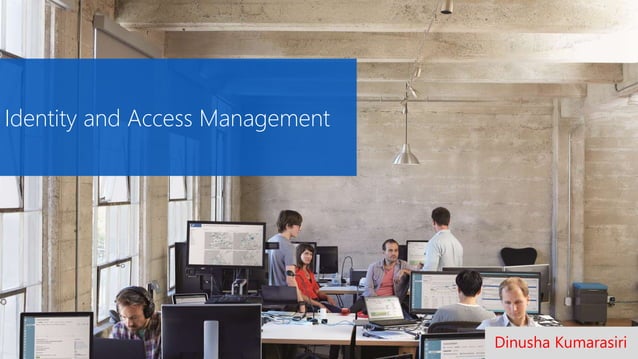 Azure Identity and access management | PPTX | Cloud Computing | Internet