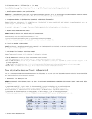 Azure interview-questions-pdf | PDF