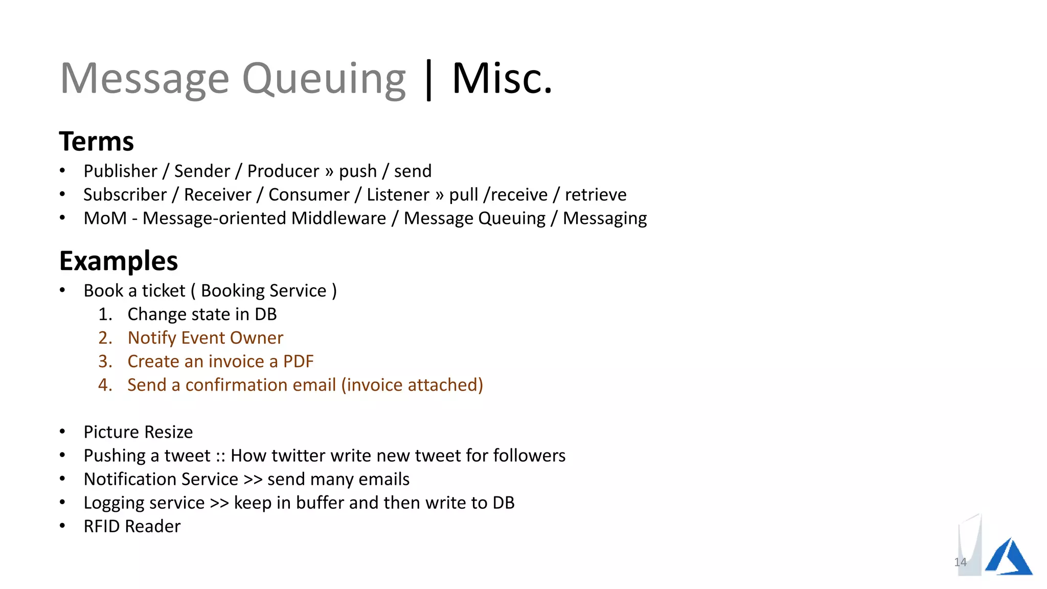 Azure Messaging Services 1 Ppt