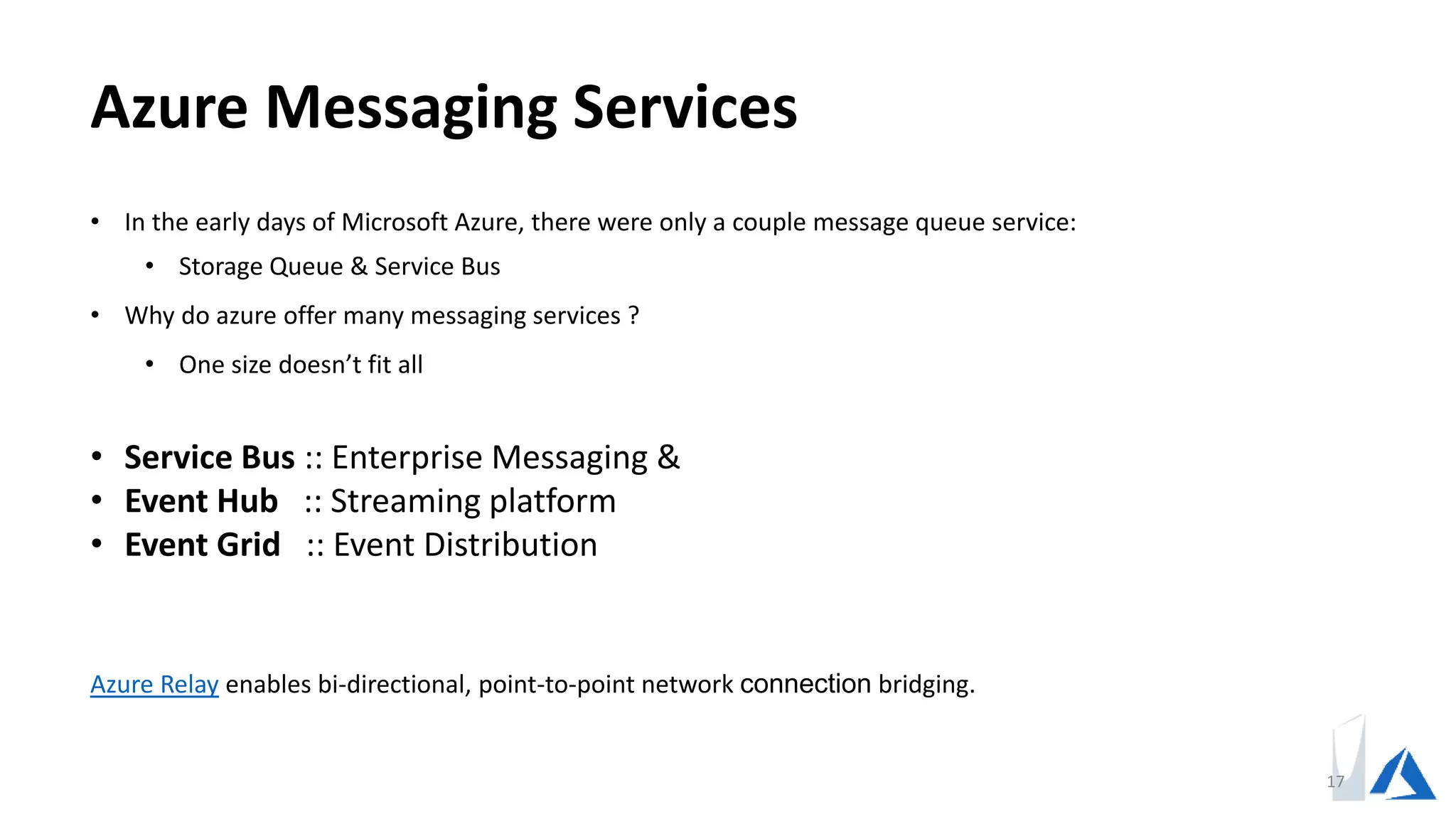 Azure Messaging Services #1 | PPTX