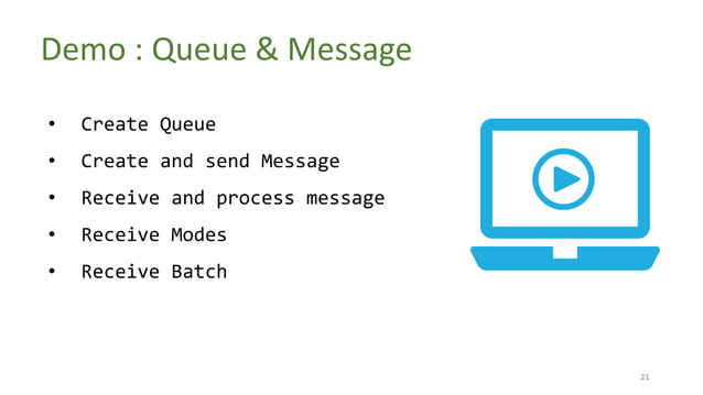 Azure Messaging Services 2 | PPTX | Email | Internet