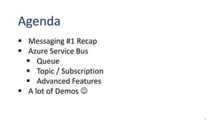 Azure Messaging Services 2 | PPTX