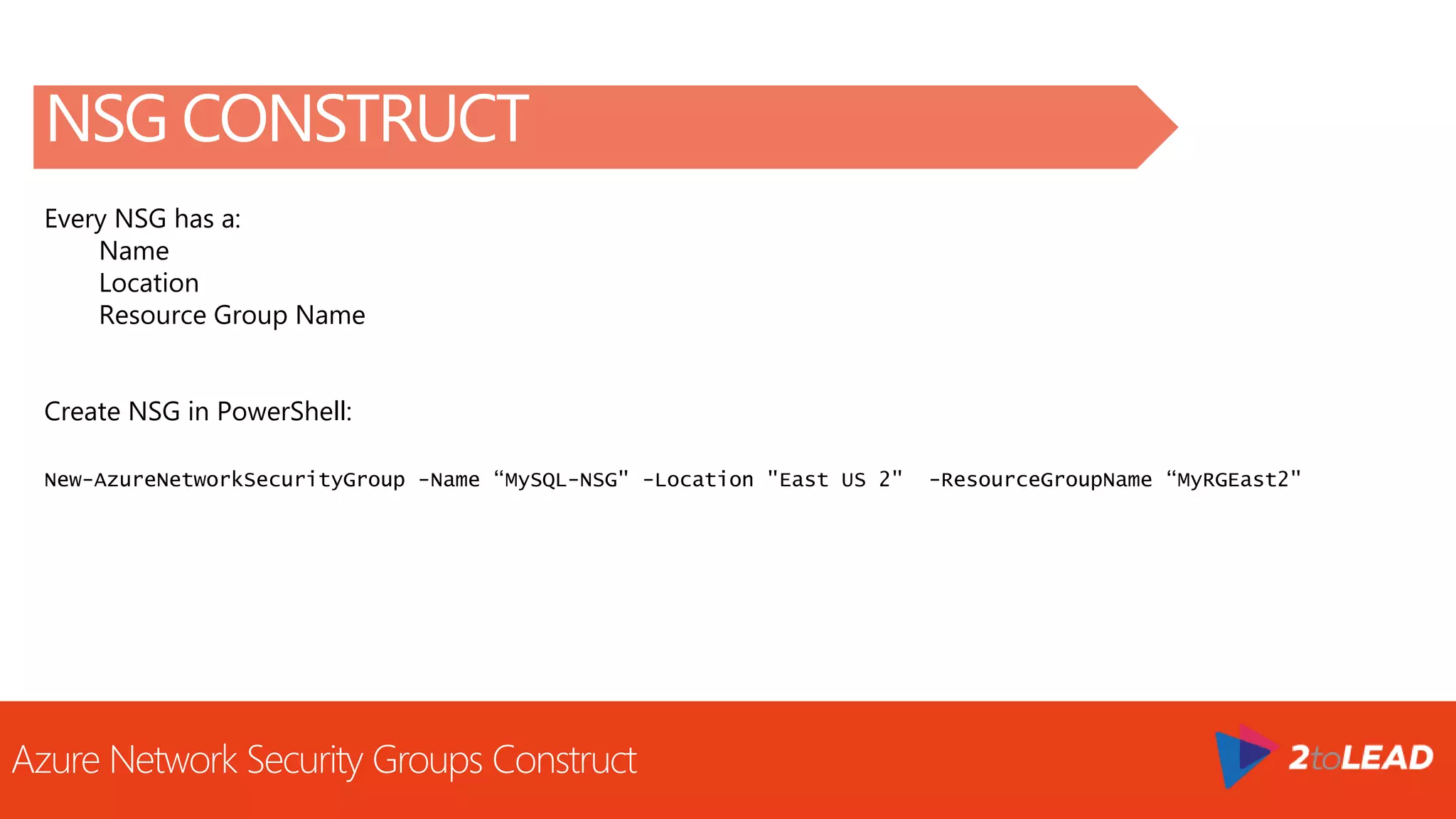 Azure Network Security Groups (NSG) | PPTX