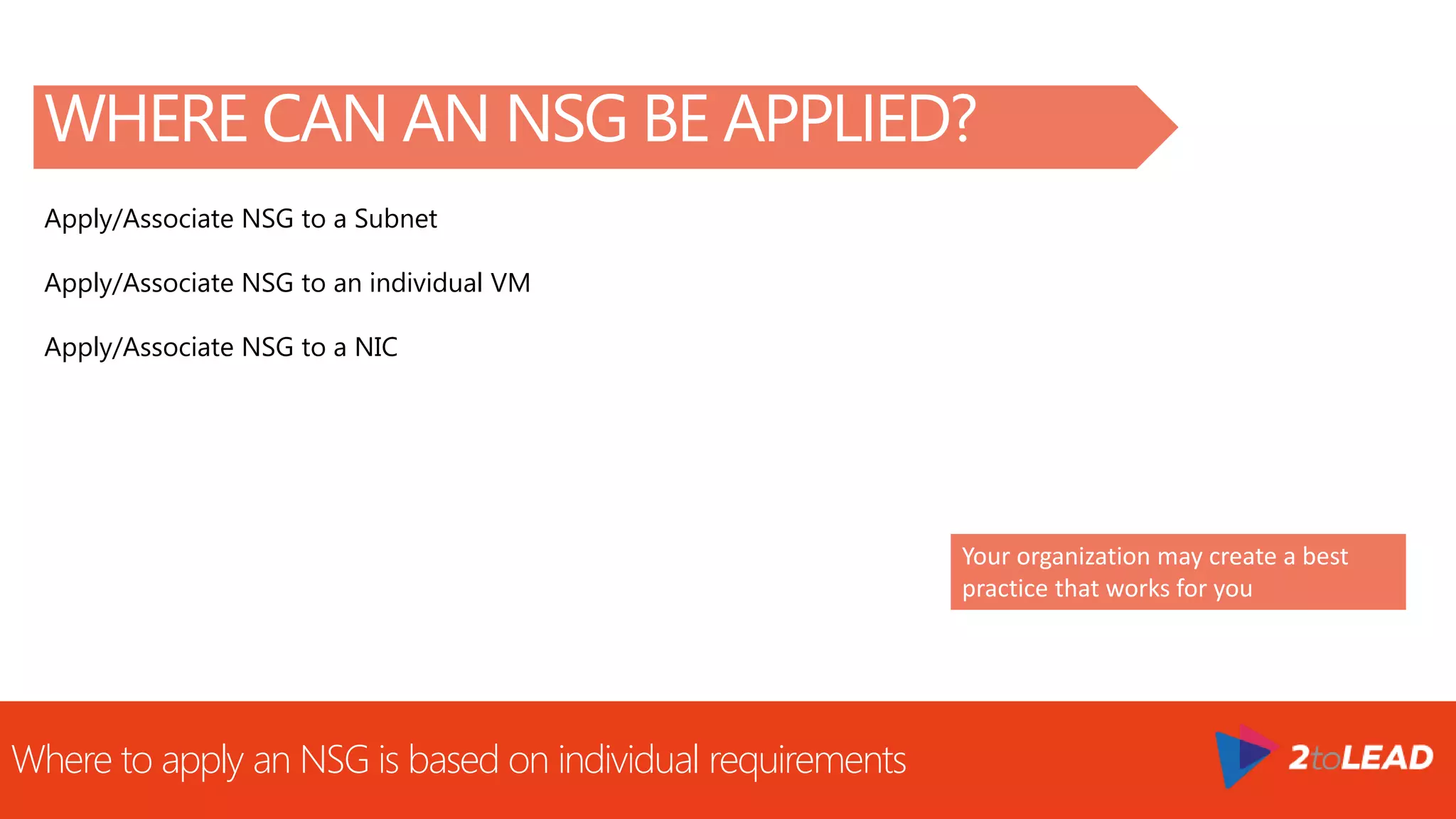 Azure Network Security Groups (NSG) | PPTX