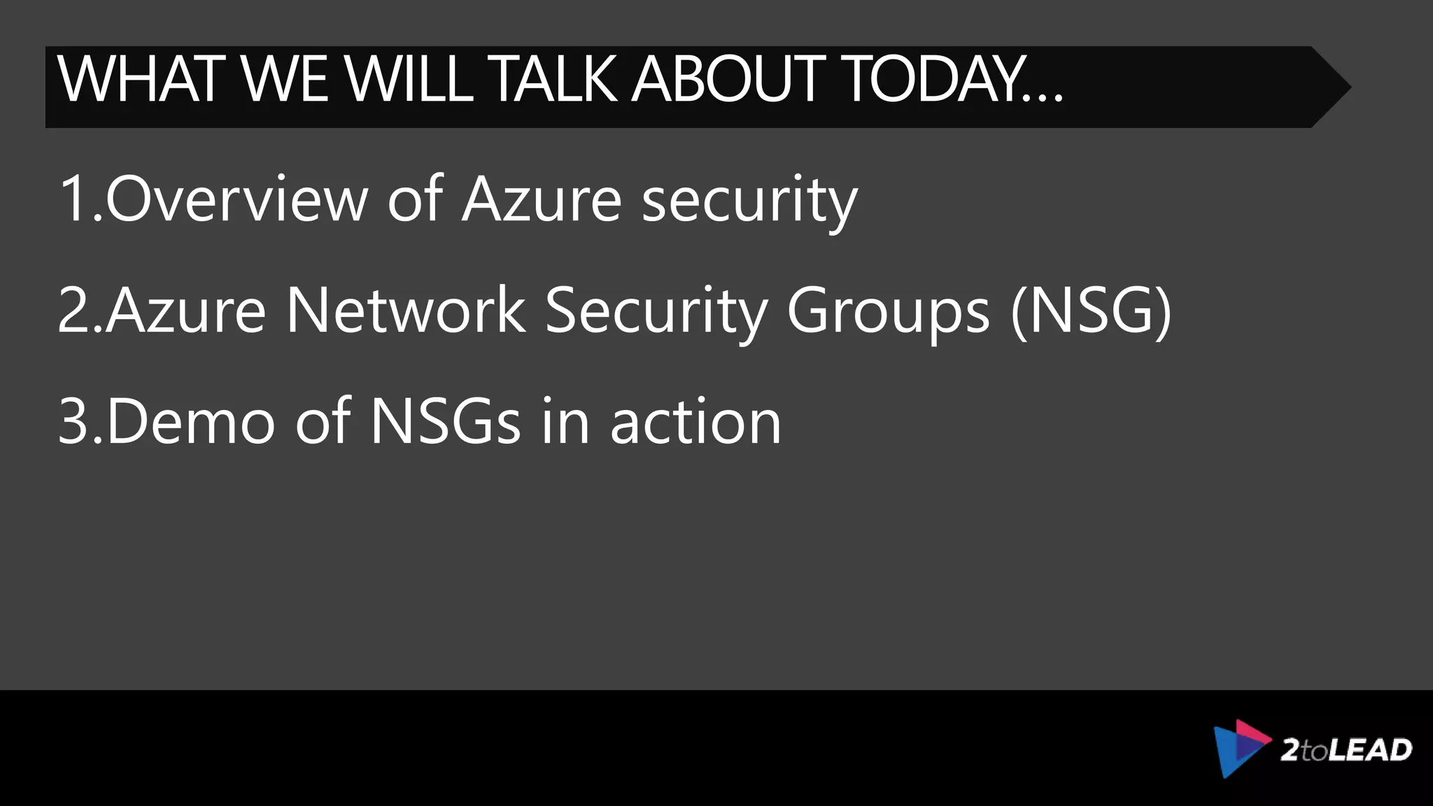 Azure Network Security Groups (NSG) | PPTX