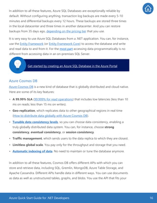 Azure quick-start-for-net-developers | PDF