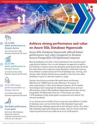 Achieve strong performance and value on Azure SQL Database Hyperscale | PDF
