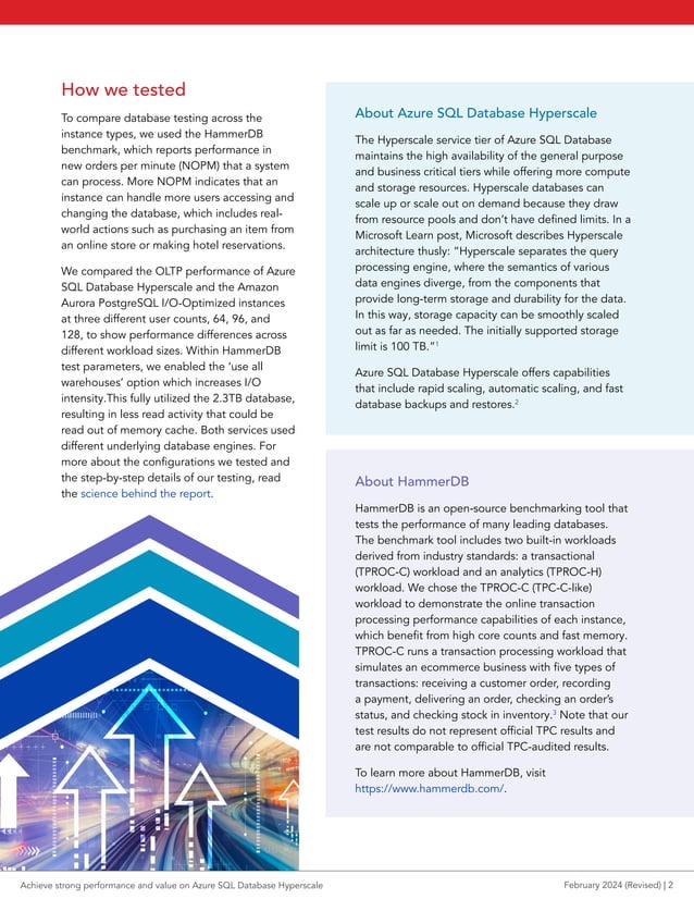 Achieve strong performance and value on Azure SQL Database Hyperscale | PDF