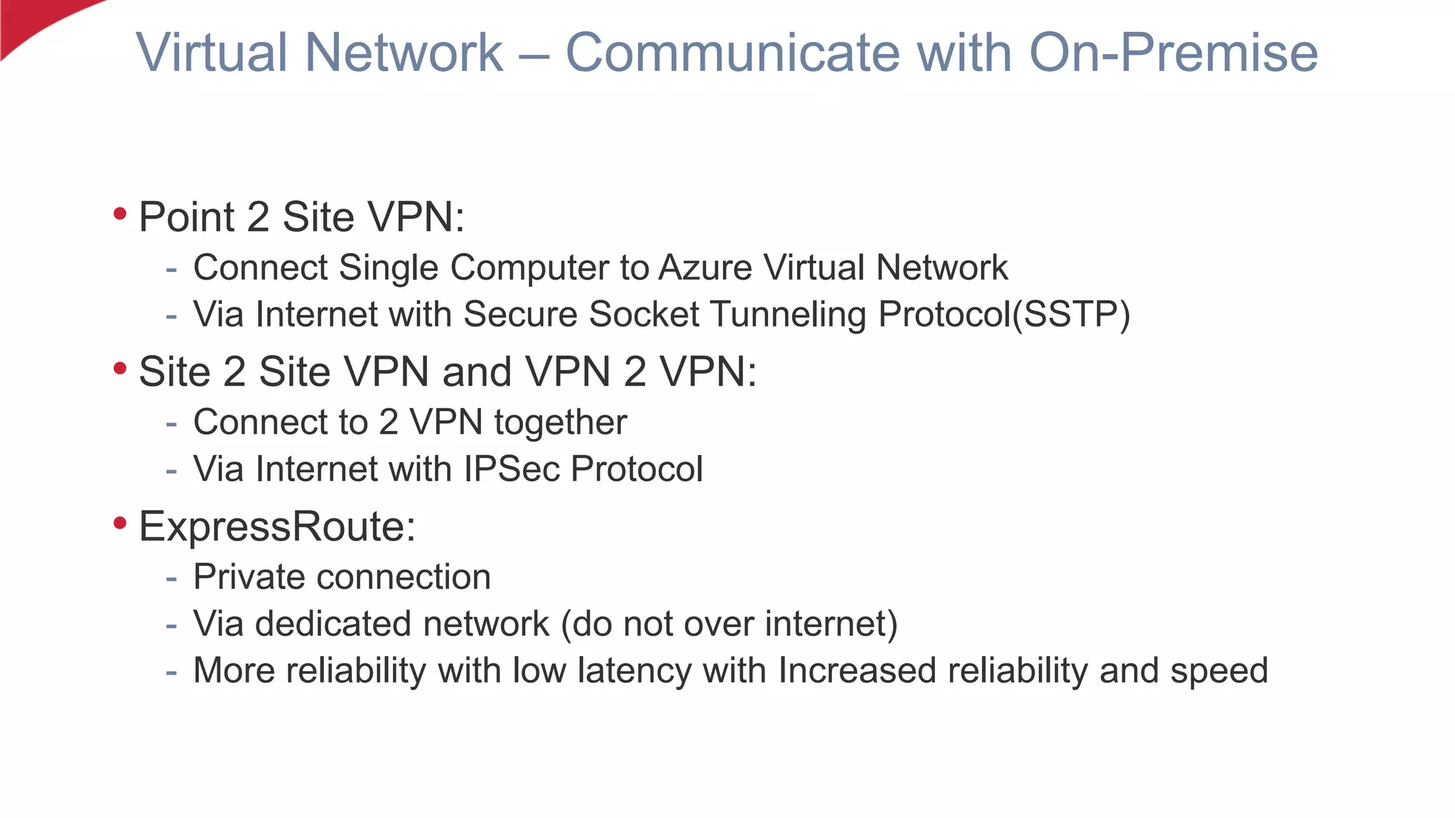 Azure virtual machine-network | PPTX