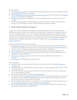 Azure 13 effective security controls for iso 27001 compliance | PDF