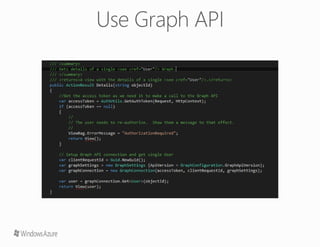 Getting started with Azure Active Directory | PPT