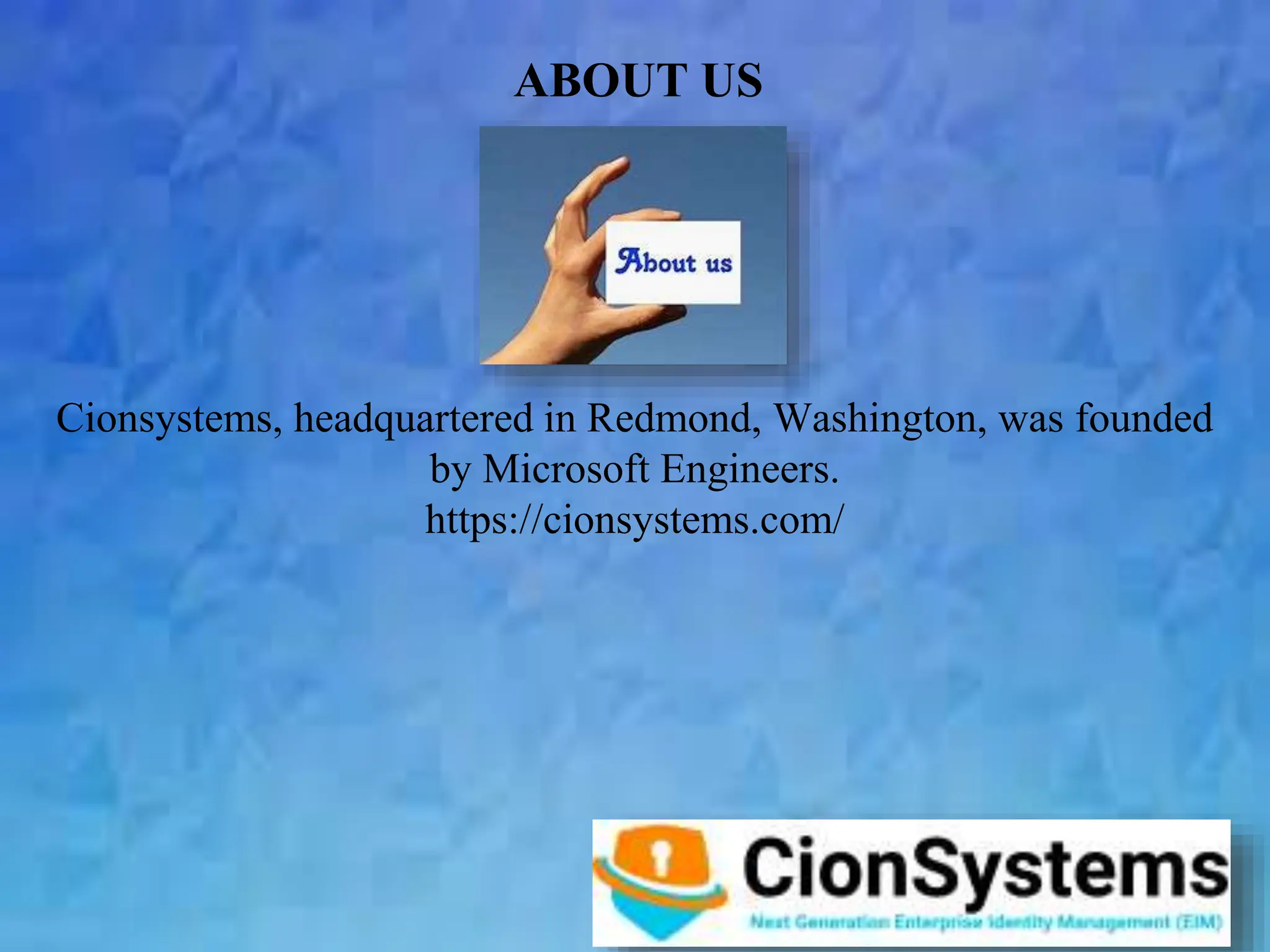 Azure Active directory (AAD) audit, cionsystems.com.pptx | Internet | Computing