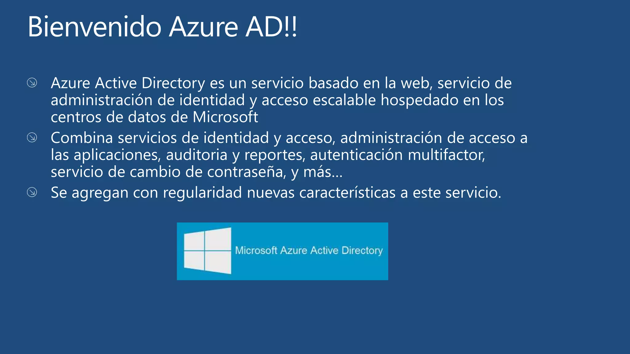 Azure Active Directory Cloud OS | PPTX