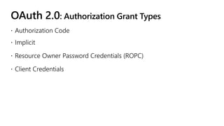 Azure AD B2C Webinar Series: Identity Protocols OIDC and OAuth2 part 1 ...