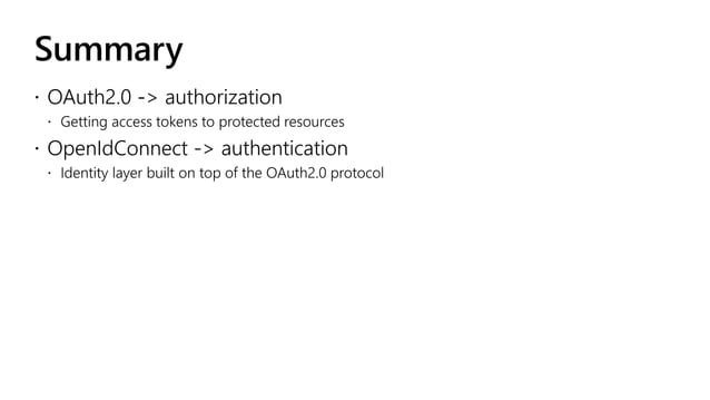 Azure AD B2C Webinar Series: Identity Protocols OIDC and OAuth2 part 1 ...