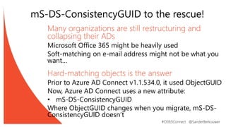 O365Con18 - Azure AD Connect Inside and Out - Sander Berkouwer | PDF
