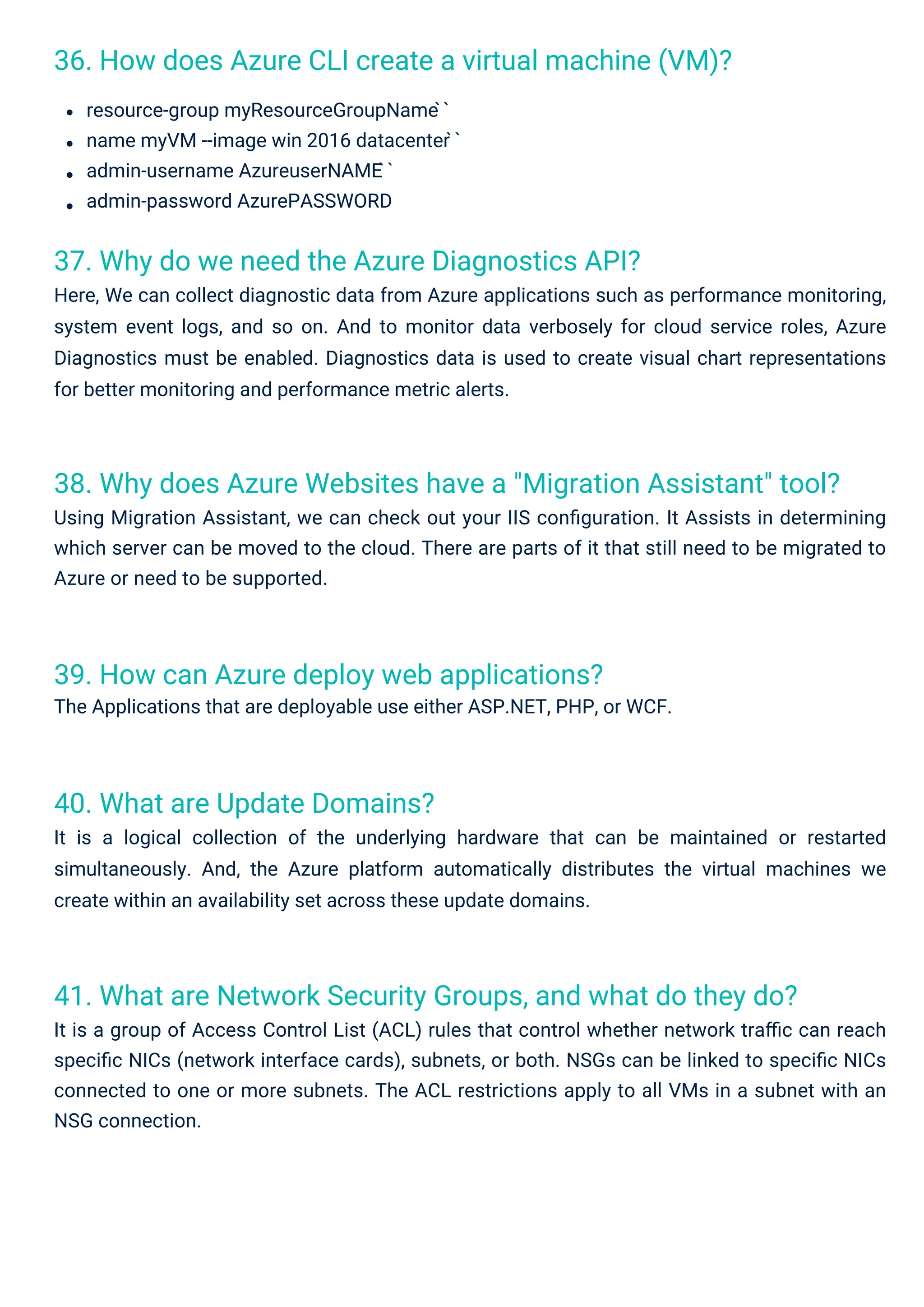 Azure Administrator Interview Questions By ScholarHat | PDF