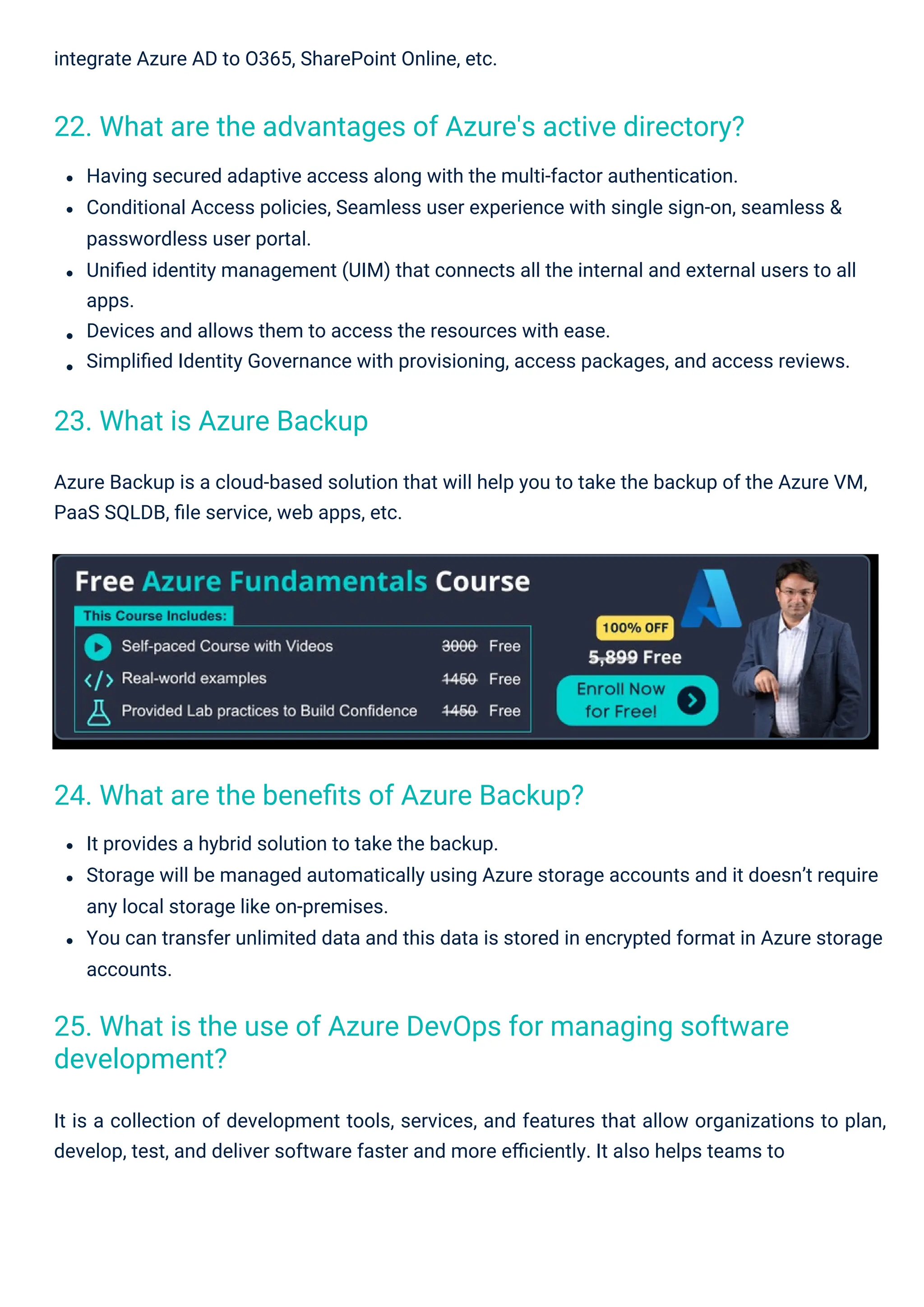 Azure Administrator Interview Questions By ScholarHat | PDF