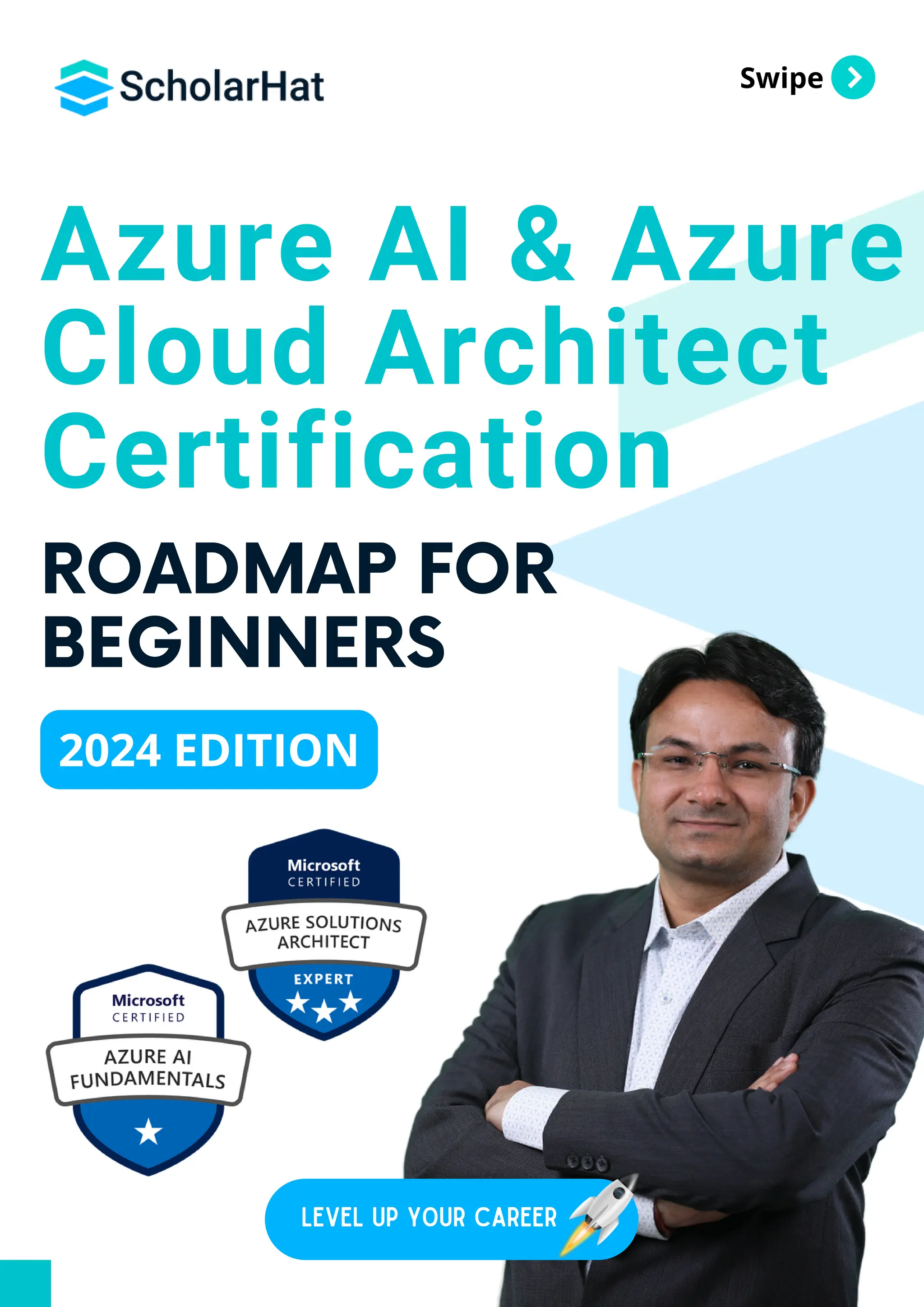 Azure AI Certification & Azure Cloud Architect Roadmap By ScholarHat | PDF