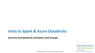 Delta Lake with Azure Databricks | PPTX