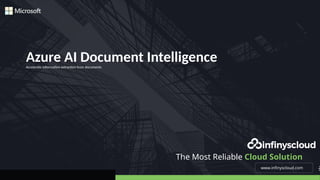 Azure AI Document Intelligence Presentation | PPTX
