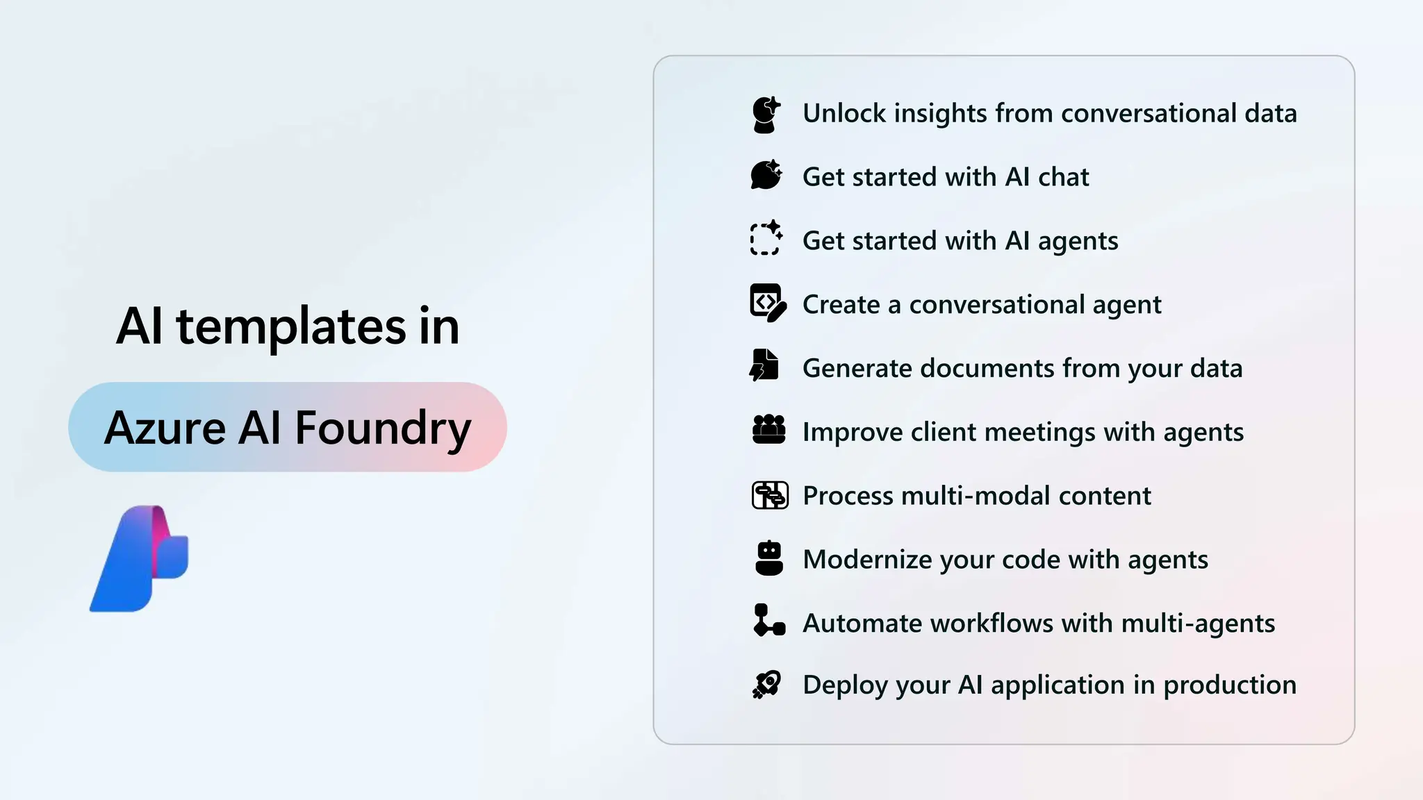 Azure AI Foundry: The AI app and agent factory | PDF