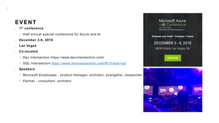Azure AI Conference Report | PPT