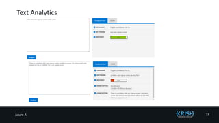 Krish Azure AI webinar | PPT