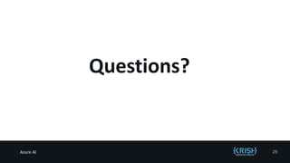 Krish Azure AI webinar | PPT