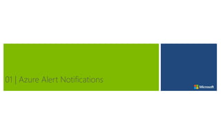 Microsoft Azure alerts | PPT