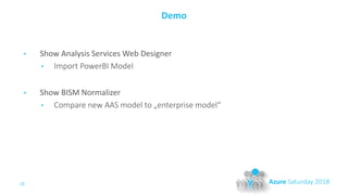 Azure analysis services next step to bi in the cloud | PDF