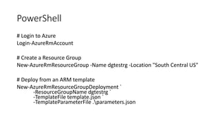 Azure and Deep Learning | PPTX
