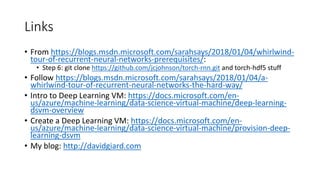 Azure and Deep Learning | PPTX