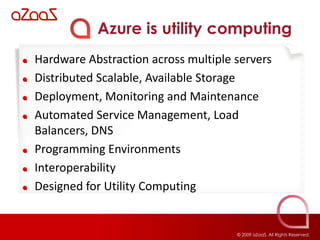 Azure And Silverlight | PPTX