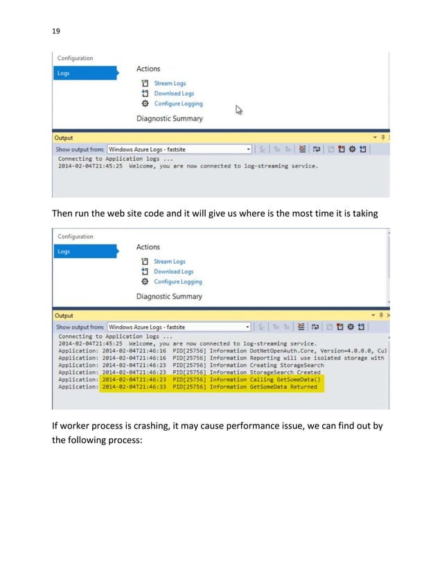 Azure applications performance checklist | PDF