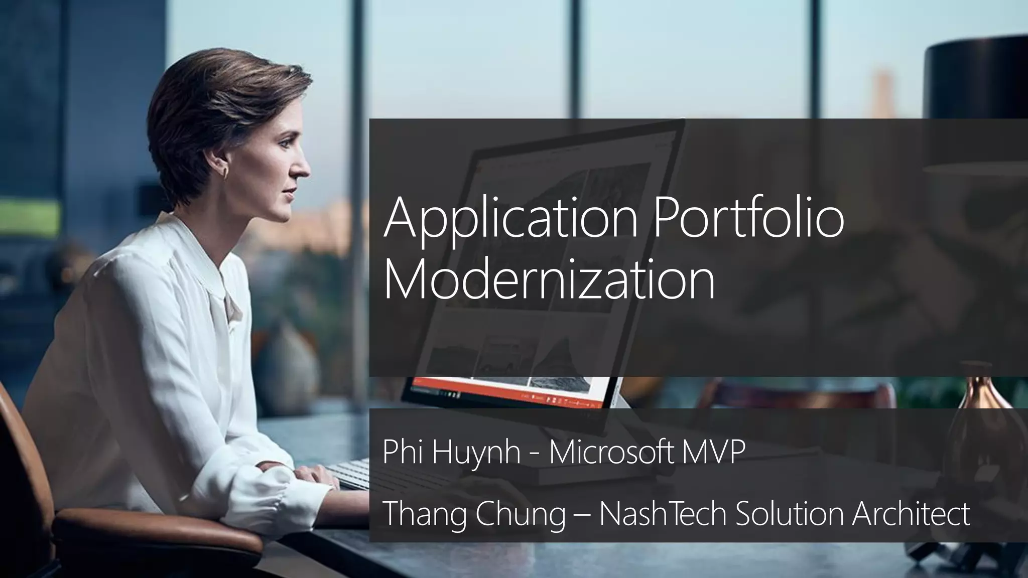 Azure App Modernization Ppt