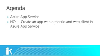 Azure app service | PPT
