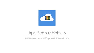 Azure App Service Helpers | PDF | Programming Languages | Computing